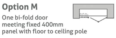 Impey Elevate Alcove Access Option M Disabled Shower Screen