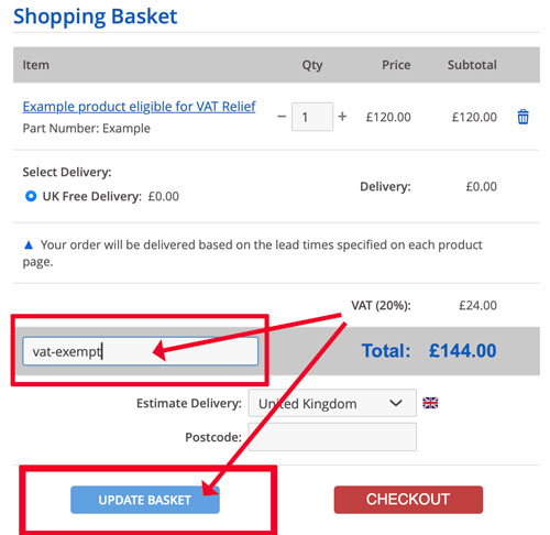 VAT Exemption - VAT relief if you qualify