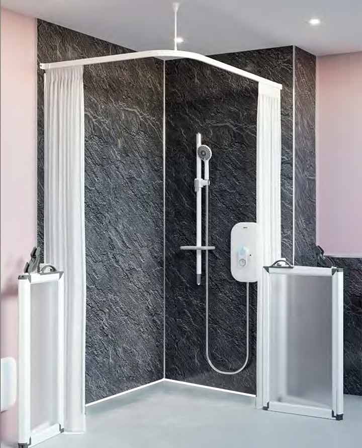 AKW - Half Height Shower Doors & Shower Screens