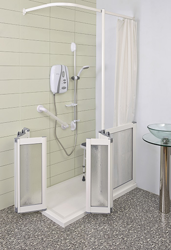 AKW WF3 | Made to Order | Half Height Shower Screens Doors