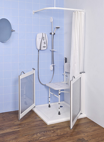 AKW WF3 | Made to Order | Half Height Shower Screens Doors