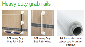 1900 Series | Heavy Duty Grab Rails