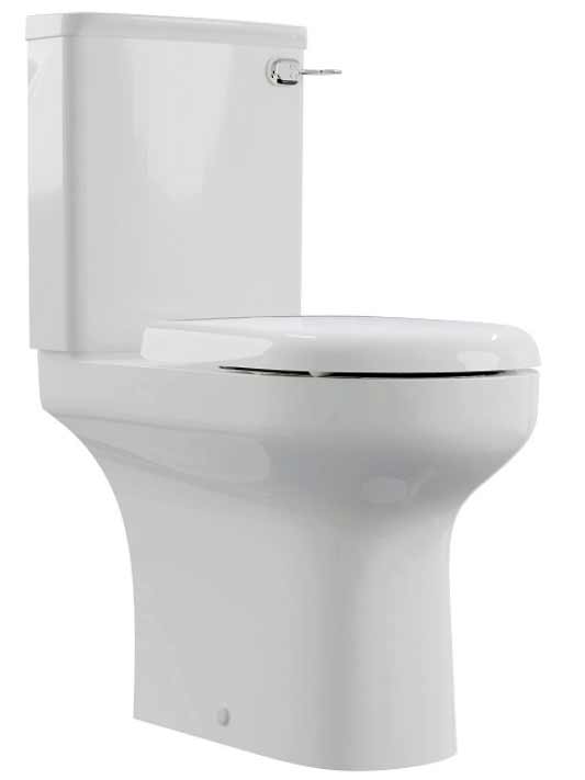 Navlin Raised-Height Close-Coupled Toilet