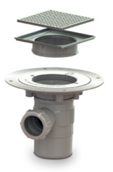 Gravity Waste Outlets For Tiled Wet Room floors